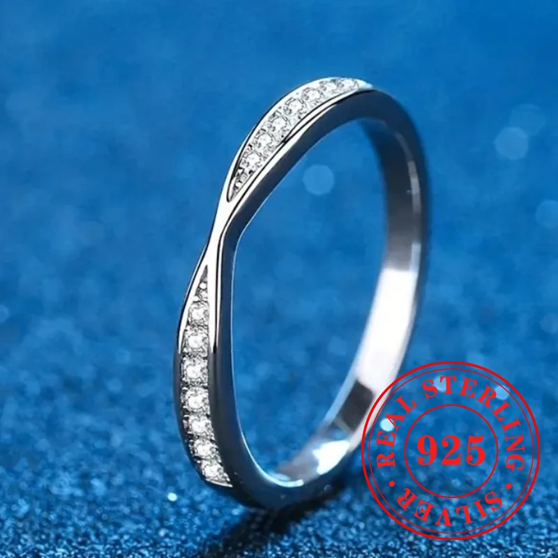 Huitan-anillos-sencillos-de-Plata-de-Ley-925-para-mujer-estilo ...