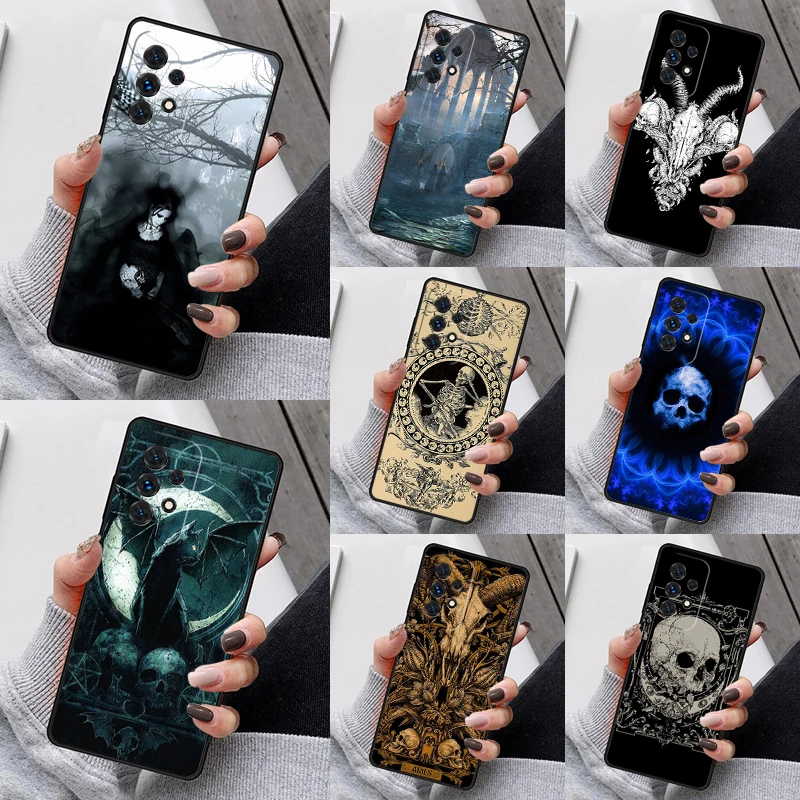 Gothic-Fantasy-Art-Phone-Case-For-Samsung-Galaxy-S23-S21-S20-FE-S24-S22 ...