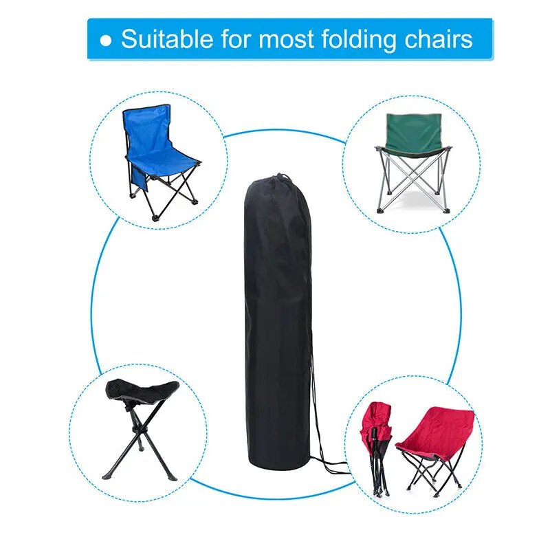 2x-Camp-Chair-Storage-Bag-Foldable-Fishing-Rod-Carry-Storage-Bag-with ...