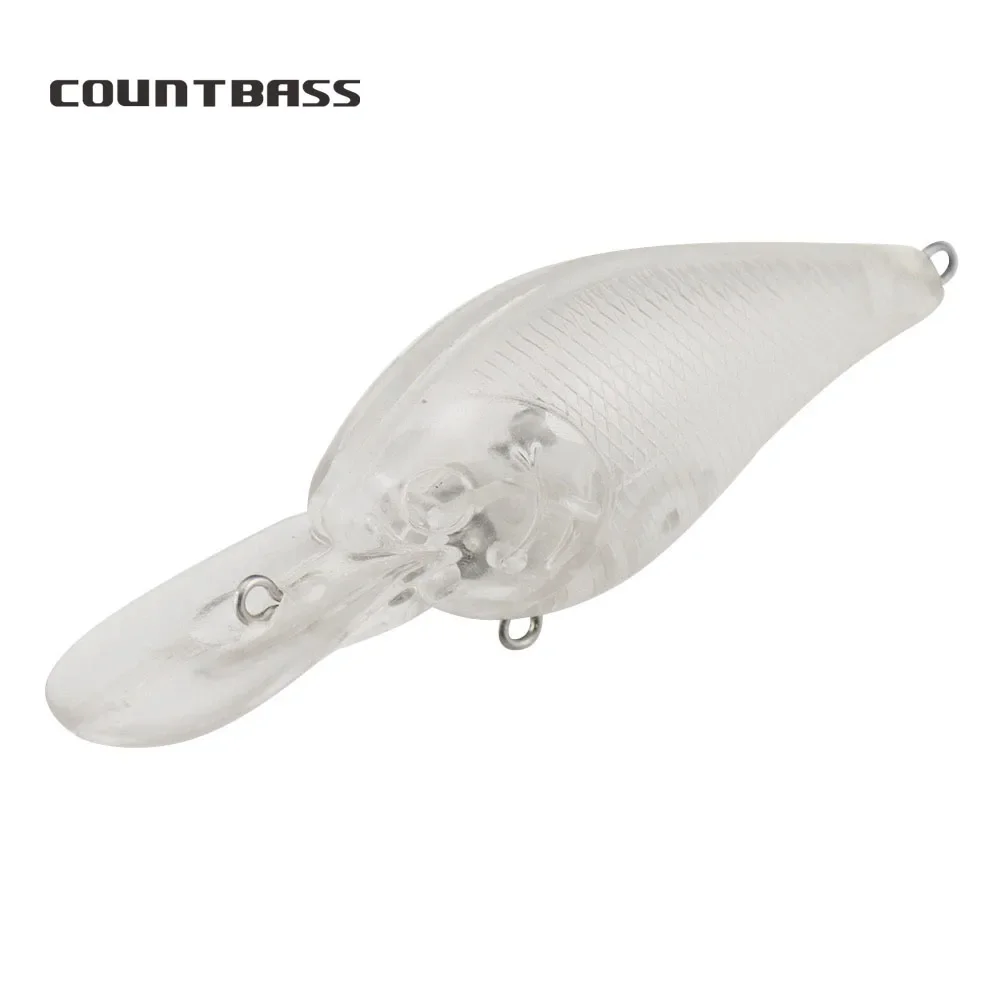 10Pcs Blank Hard Lures Floating 60mm/2.4" 11g/0.4oz, Unpainted Fishing ...