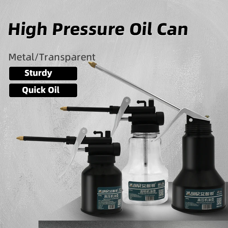 Oil-filling-Equipment-350ML-Metal-High-Pressure-Pump-Oiler-Lubrication ...