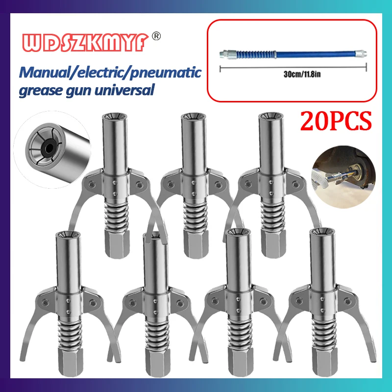 10000PSI-Grease-Coupler-Heavy-Duty-Quick-Release-20PCSGrease-Gun ...