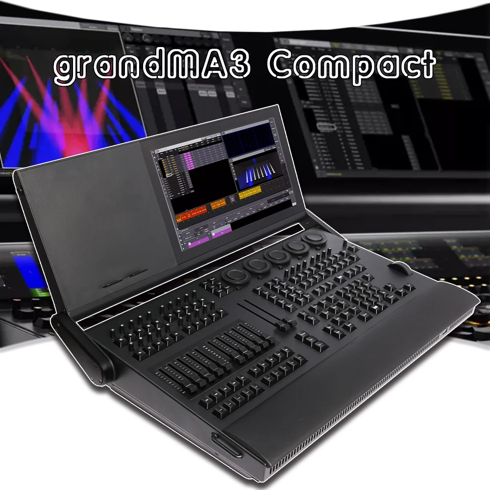 Touchscreen-Command-Wing-GrandMA3-Controller-Conectar-Software-para-DMX ...