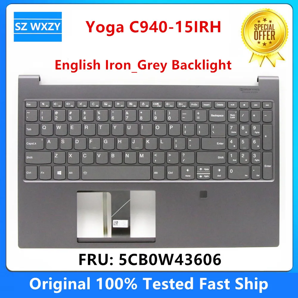 For Lenovo Yoga C940-15 C940-15IRH Laptop C-Cover With Keyboard English ...
