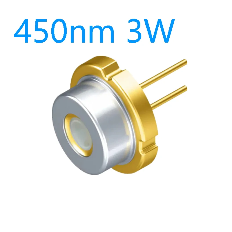 450nm 3W Blue Laser Diode TO90 9.0mm 447nm 3.2W PLPT9 450LA_E LD ...
