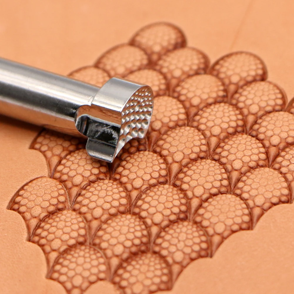 Leather-Stamping-ToolDragon-Scale-Stamp-Leather-Stamping-Tool-Textured ...