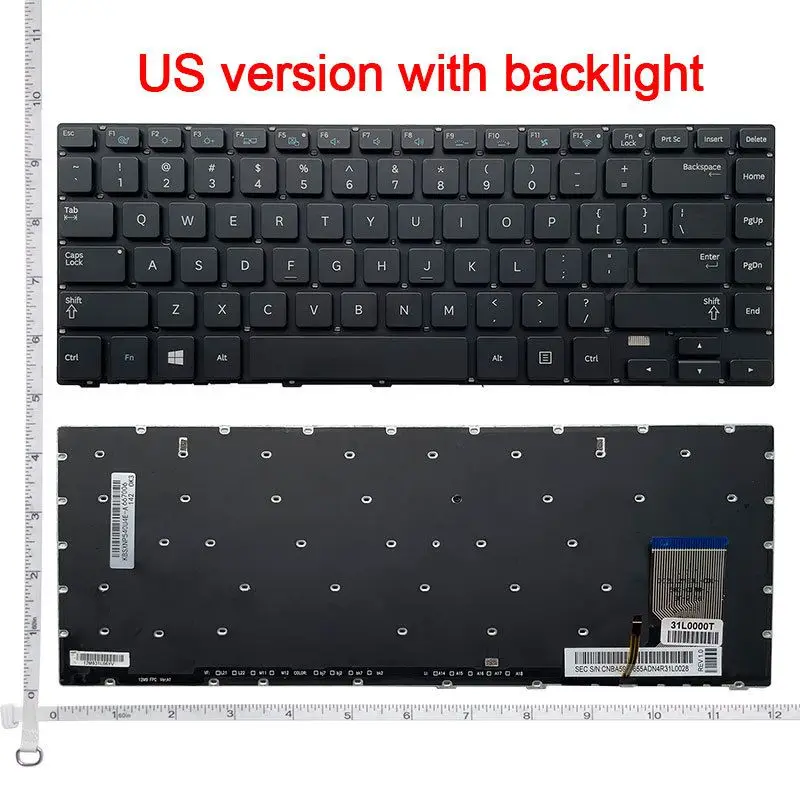 US/RU New Laptop Keyboard for Samsung NP-370R4E 450R4V 470R4E 450R4Q ...