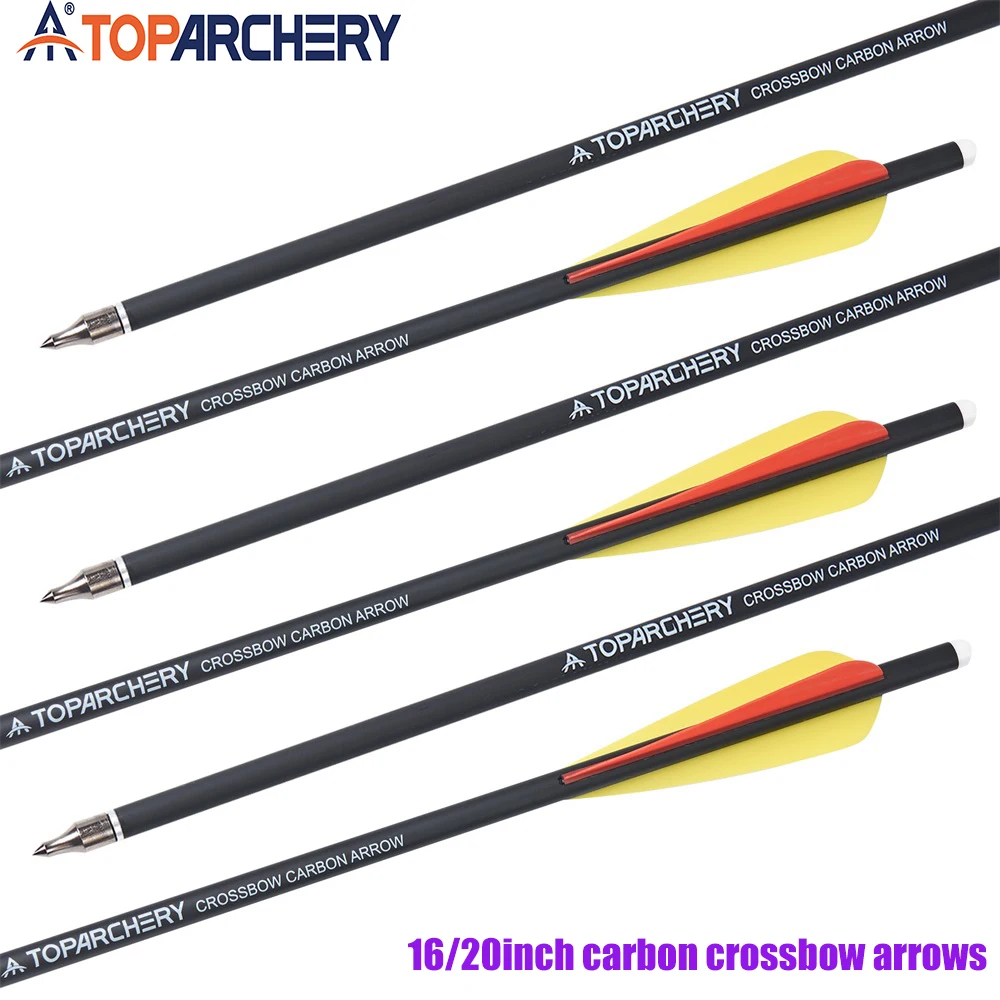 Toparchery-16-20-Mixed-Carbon-Crossbow-Arrows-ID7-6-OD8-8-AMO514 ...
