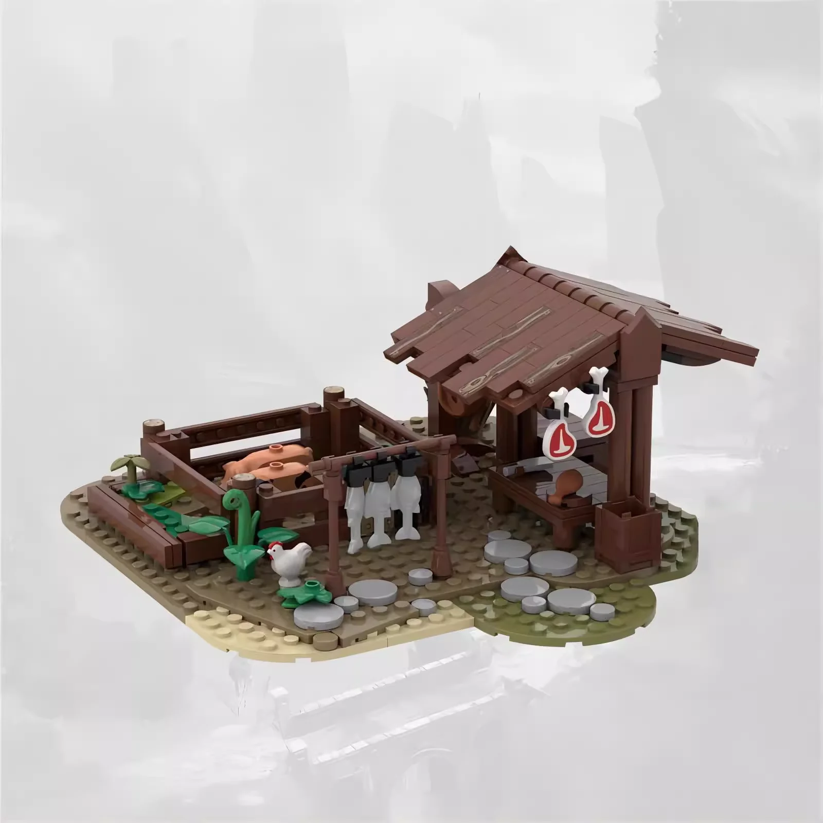 MOC-creative-expert-creative-Butcher-s-Yard-Medieval-Model-Building ...
