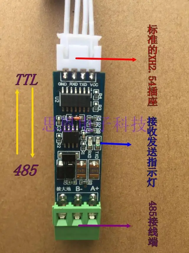 TTL-Level-Conversion-Module-TTL-to-485-Module-UART-Level-Mutual ...