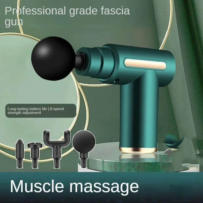 USB-Mini-Massage-Gun-Fascia-Machine-Muscle-Relaxation-Vibrating-Gun-Rod ...