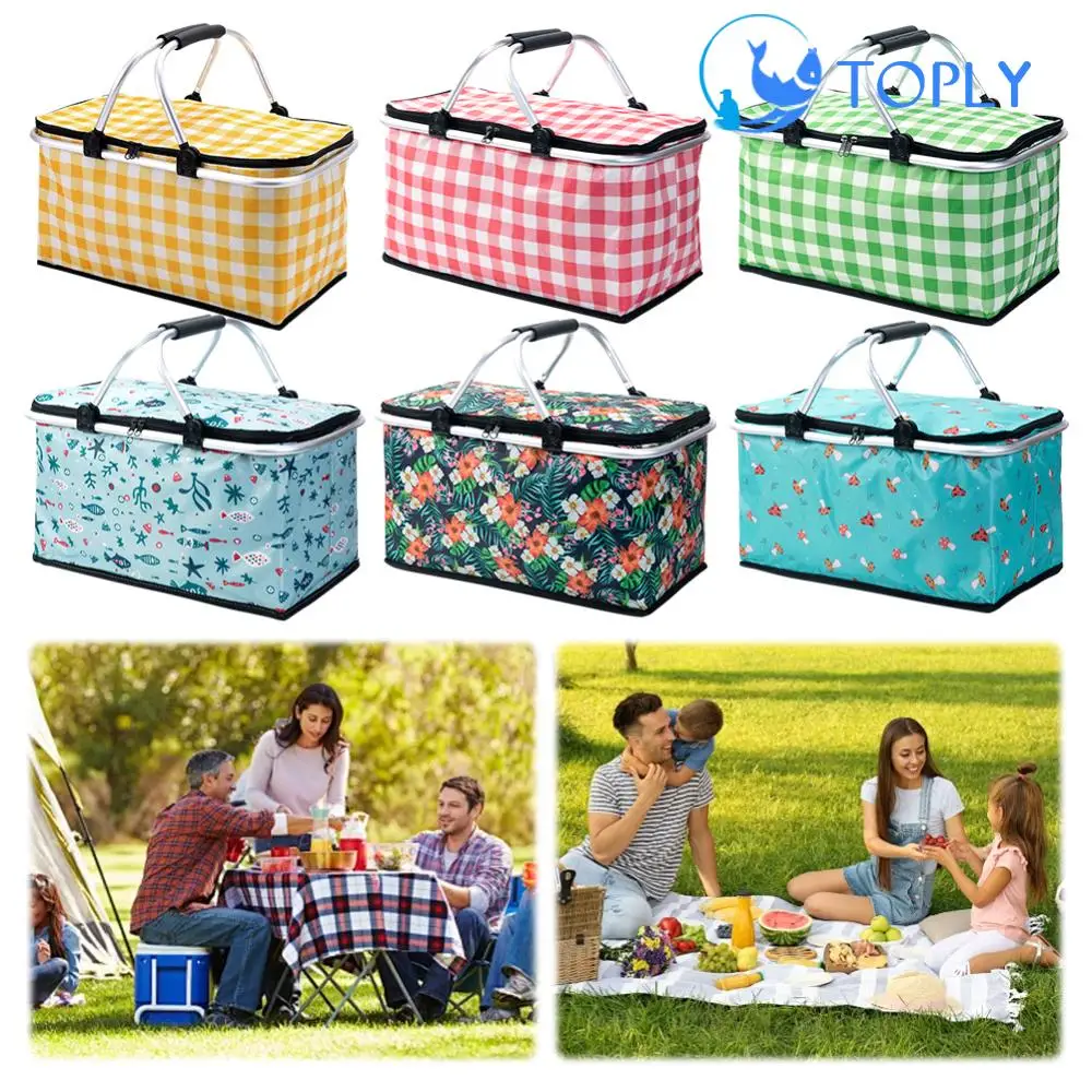 30L-Capacity-Steel-Frame-Folding-Picnic-Camping-BagsFolding-Insulated ...
