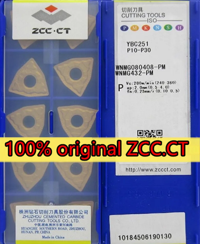 WNMG080404-PM-WNMG080408-PM-WNMG080412-PM-YBC251-100-original-ZCC-CT ...