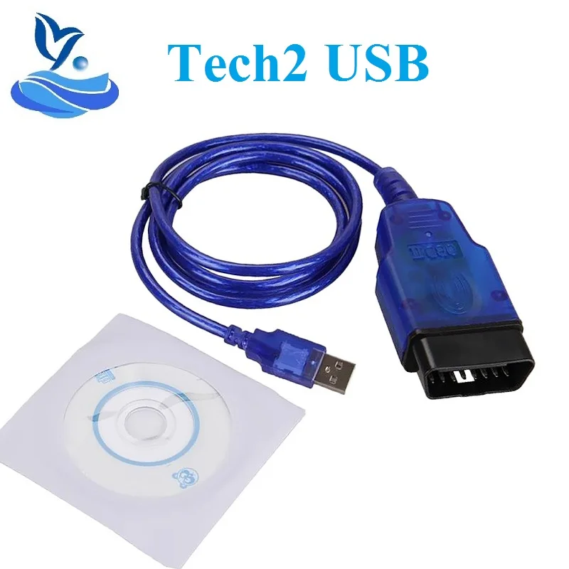 Conector OBD2 para Opel Tech2, Cables de diagnóstico USB con Chip FTDI ...