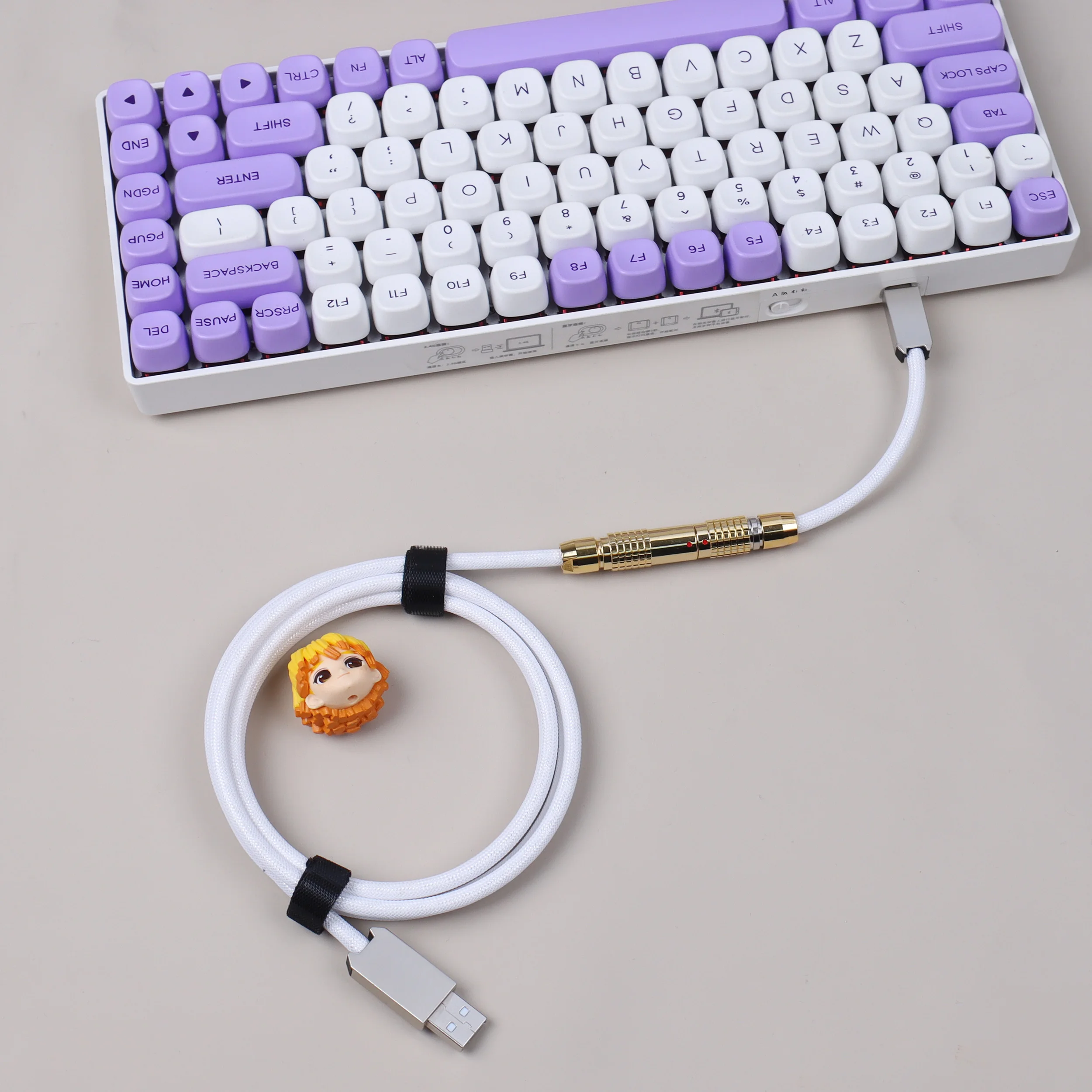 LANO-4-Colors-Choices-FGG-Coiled-Cable-Type-C-to-USB-Metal-Connect ...