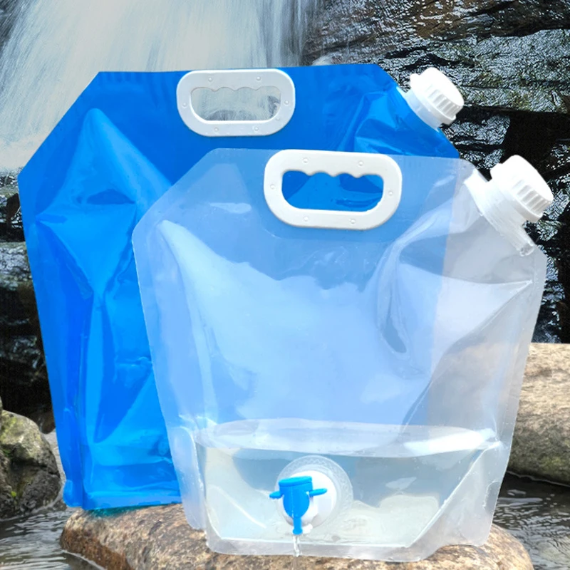 Water-Bag-Outdoor-Large-Capacity-Portable-Transparent-Folding-Camping ...