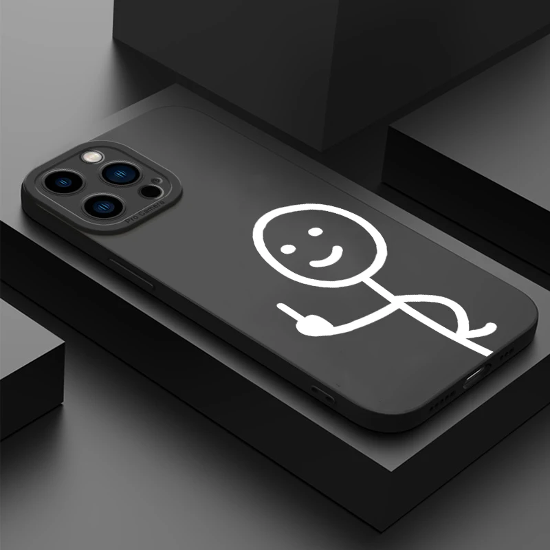 Capa-de-Silicone-Fosco-para-Xiaomi-Dedo-Pessoas-Capa-da-C-mera-Mi-11 ...