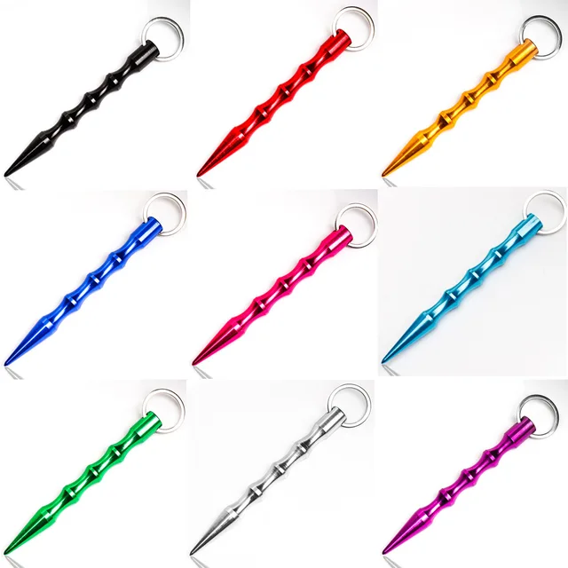 New Broken Window Keys Aluminum Stick Pointed Cool Stick Anti Wolf Self ...