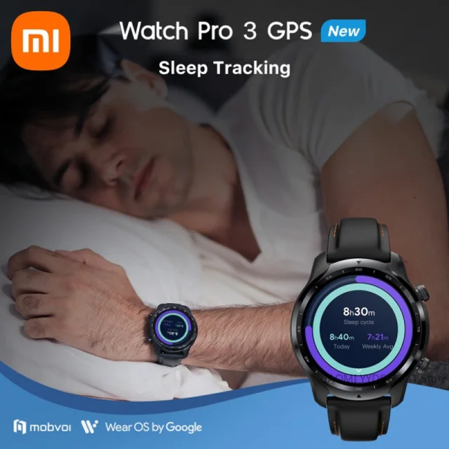 Pro 3 GPS Wear OS Smartwatch Sport Dual-Layer Display Snapdragon 4100 3 ...