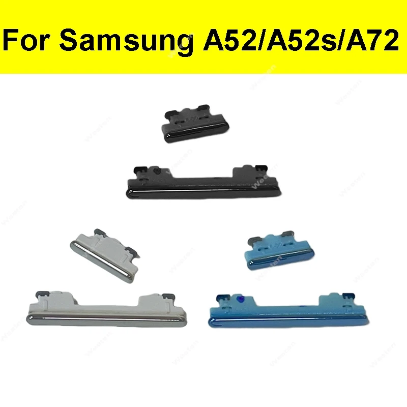 Side Power Volume Buttons For Samsung Galaxy A52 4G A525F A52 5G A526B ...