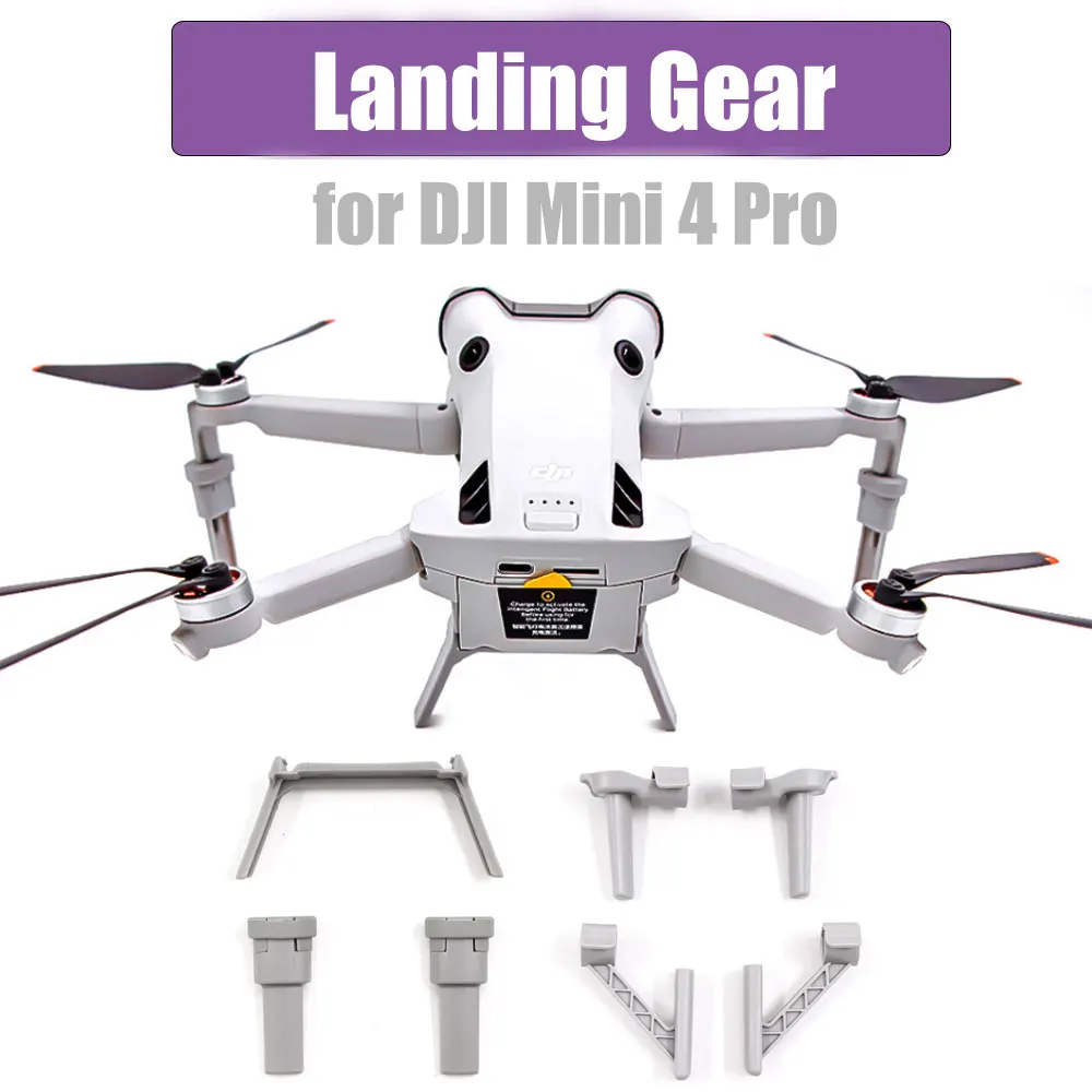 Landing-Gear-for-Mini-4-Pro-Height-Extended-Leg-Protector-Quick-Release ...