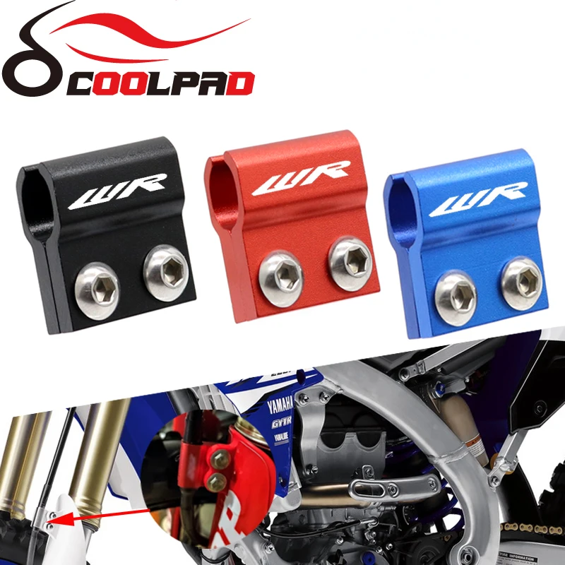 WR-Front-Brake-Hose-Clamp-YAMAHA-WR250R-WR250X-WR450F-WR250F-Motorcycle ...