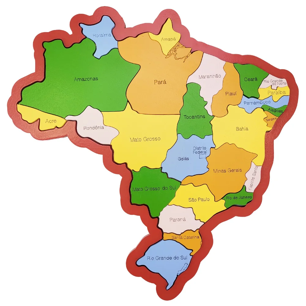 Brazil Map With Capital