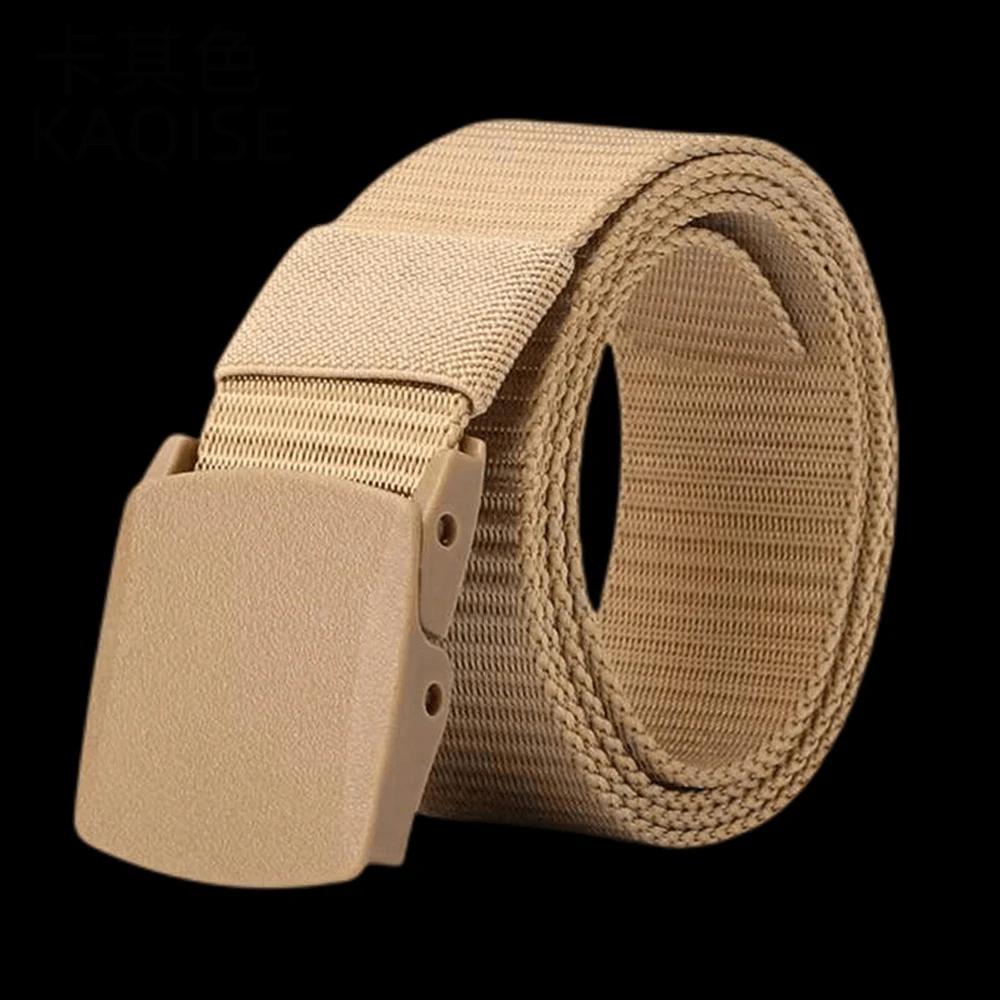 Automatic Buckle Nylon Belt, Fashionable MEN'S Canvas Outdoor Belt ...