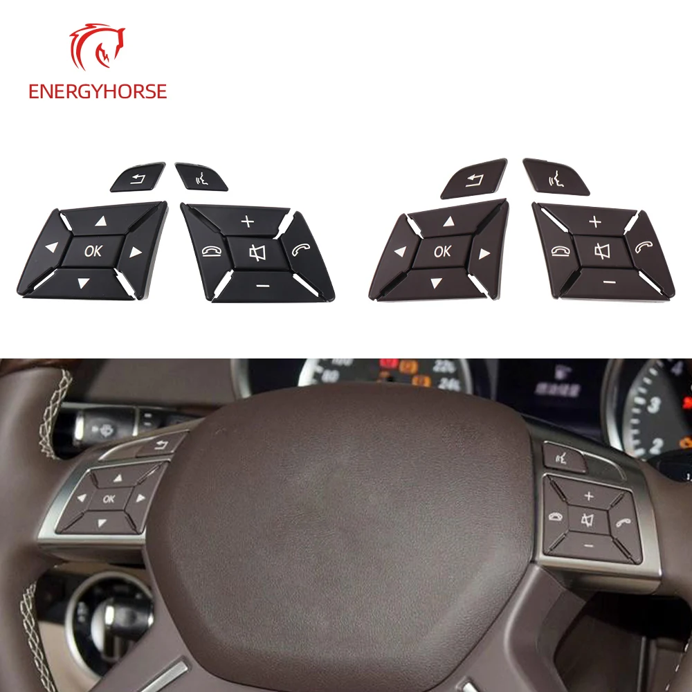 Botones-de-interruptor-de-volante-multifunci-n-para-Mercedes-Benz-ML-GL ...