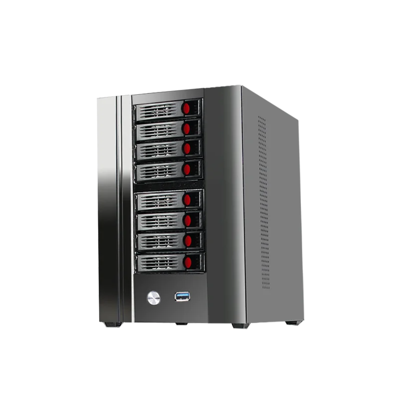 Nas-chassis-8-bay-hot-swappable-sata-backplane-home-network-storage ...
