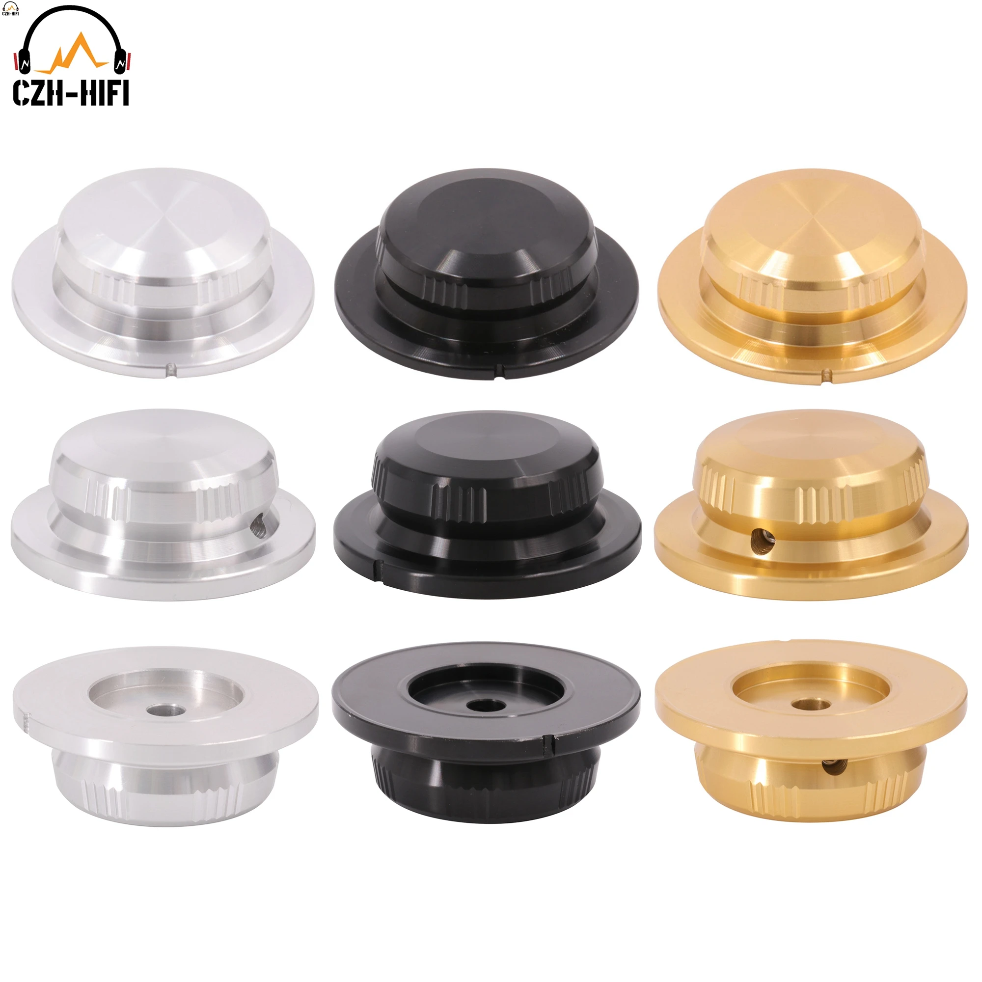 40mm-50mm-60mm-CNC-Machined-Solid-Aluminum-Pointer-Knob-Button-Cap-for ...
