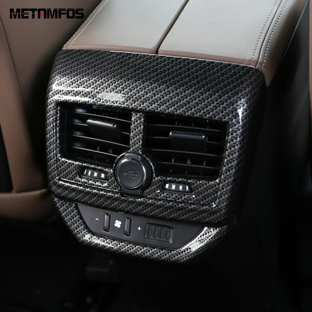 For-Peugeot-3008-GT-2016-2022-5008-2017-2023-Carbon-Fiber-Armrest-Box ...