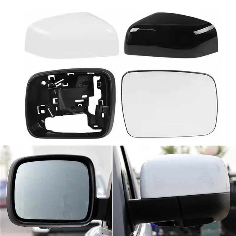 Auto-Rearview-MIrror-Cover-Frame-Heated-Glass-Lens-For-Land-Rover ...