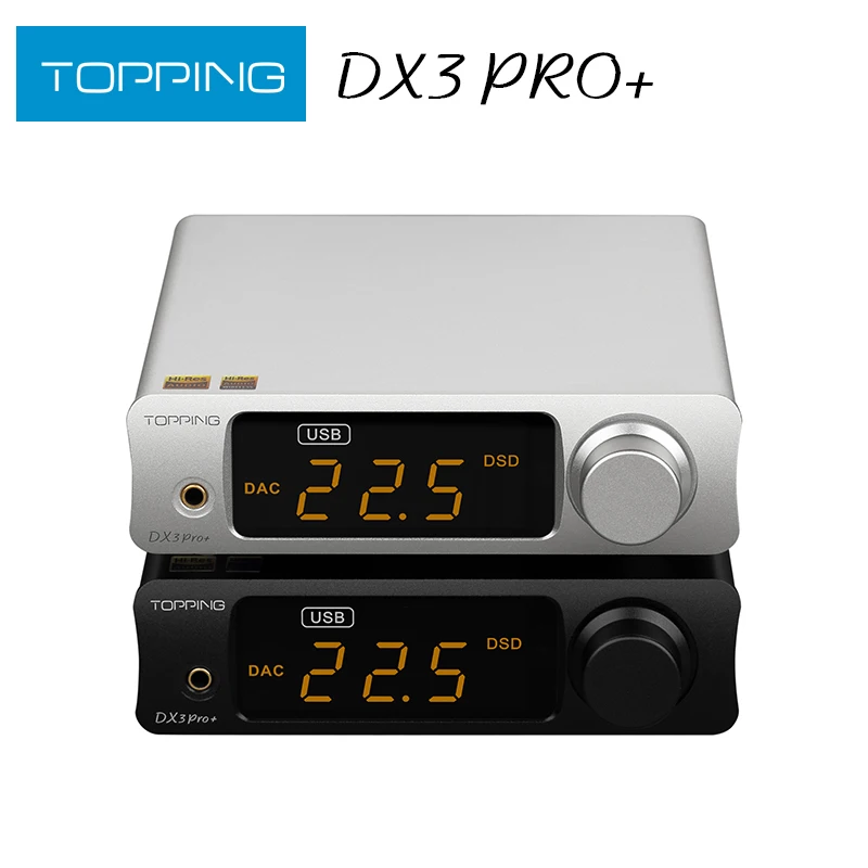 TOPPING-DX3-PRO-DAC-Headphone-Amplifier-ES9038Q2M-Decoder-Bluetooth-5-0 ...