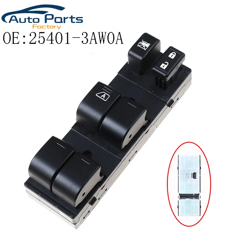 New-High-Quality-Front-Left-Electric-Window-Master-Control-Switch-For ...