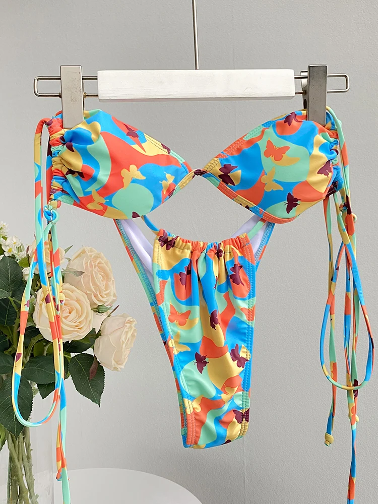 New-sexy-backless-split-strap-bikini-suit-swimsuit-for-women-s-mid-rise ...