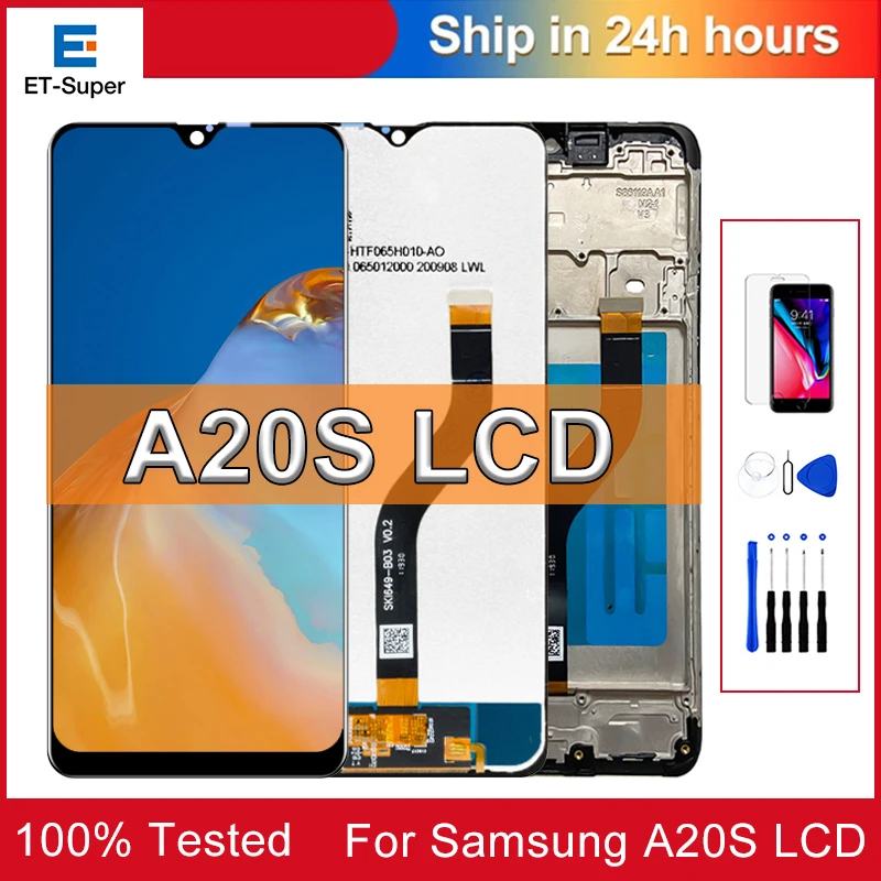 6.5" For Samsung Galaxy A20S LCD Display SM A207F/D SM A207M/DS Display ...