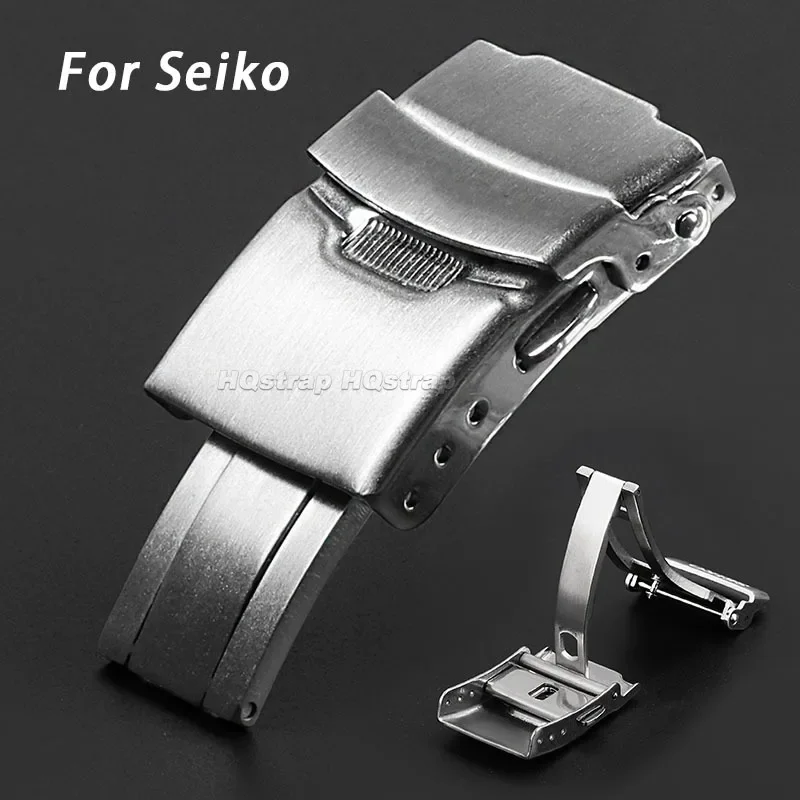 Solid-Stainless-Steel-Watch-Buckle-18mm-20mm-22mm-24mm-Folding-Button ...