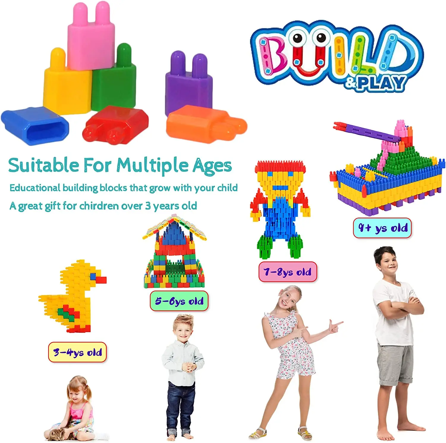 Construction Building Blocks Toys Educational Building Blocks Toys Kids 600pcs Aliexpress