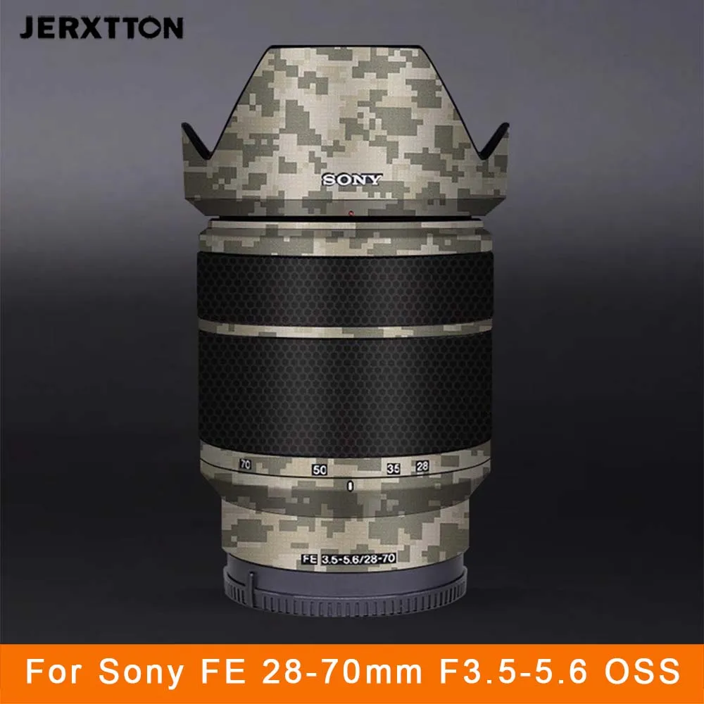 28 70 3.5 Camera Lens Sticker Coat Wrap Protective Film Body 3M Vinly ...