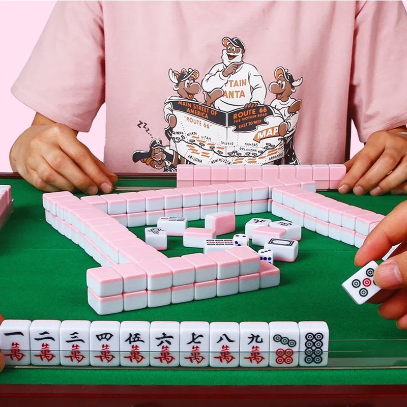 30mm-Mahjong-144-Pcs-Outdoor-Travel-Portable-Mini-Mahjong-Student ...