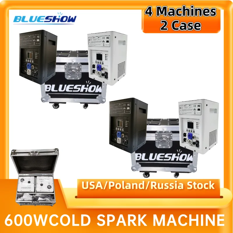 4pcs-600W-Cold-Spark-Machine-750w-Sparkler-Machine-Ti-Powder-DMX-Remote ...