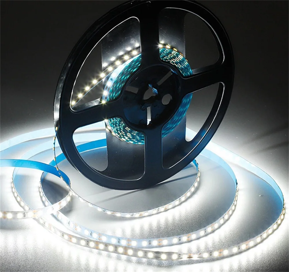 DC 5V 12V 24V Led Strip Light 2835 5m White LED Strip Tape Diode Not ...