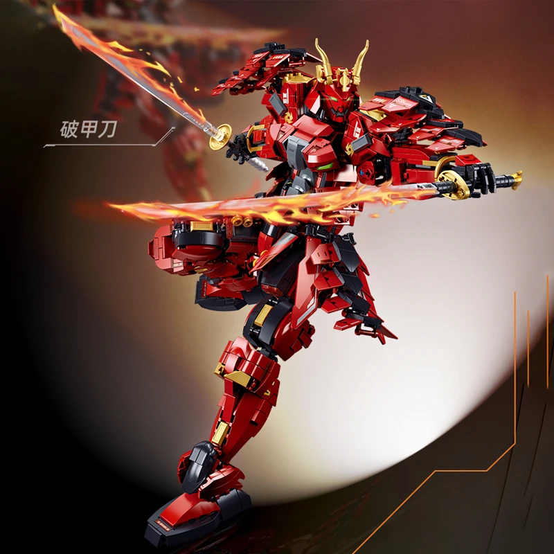 SLUBAN-Samurai-Mech-Robot-blindado-modelo-cl-sico-figura-de-acci-n ...