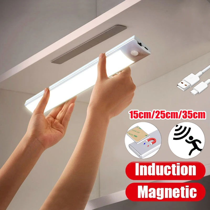 Led Kast Verlichting Keuken Kast Nachtlamp Ultra Dunne Usb Oplaadbare ...