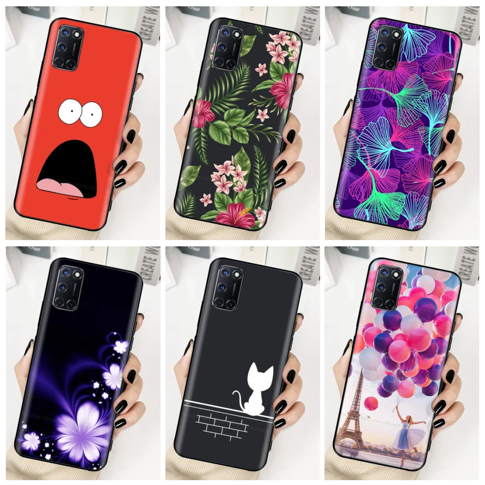 For OPPO A52 A72 A92 Case Soft Silicone Cover For OPPO A72 A52 A92 A 72 ...