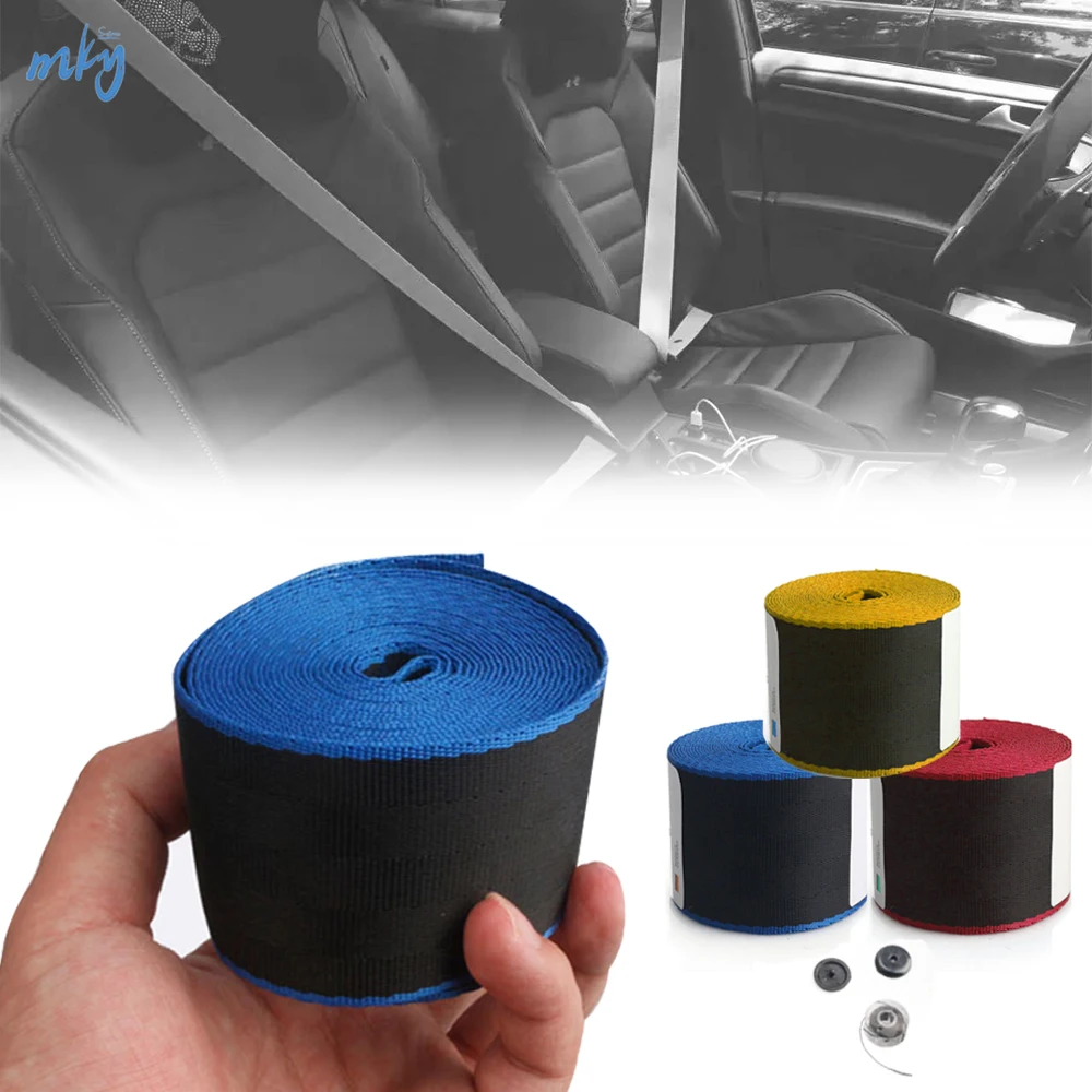 Universal-Car-3-6-Meters-Strengthen-Seat-Belt-Webbing-Fabric-Racing-Car ...