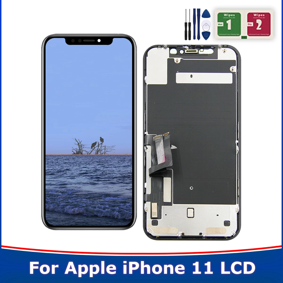 Tested-Display-For-iPhone-11-Screen-Replacement-For-APPLE-iPhone-11-LCD ...