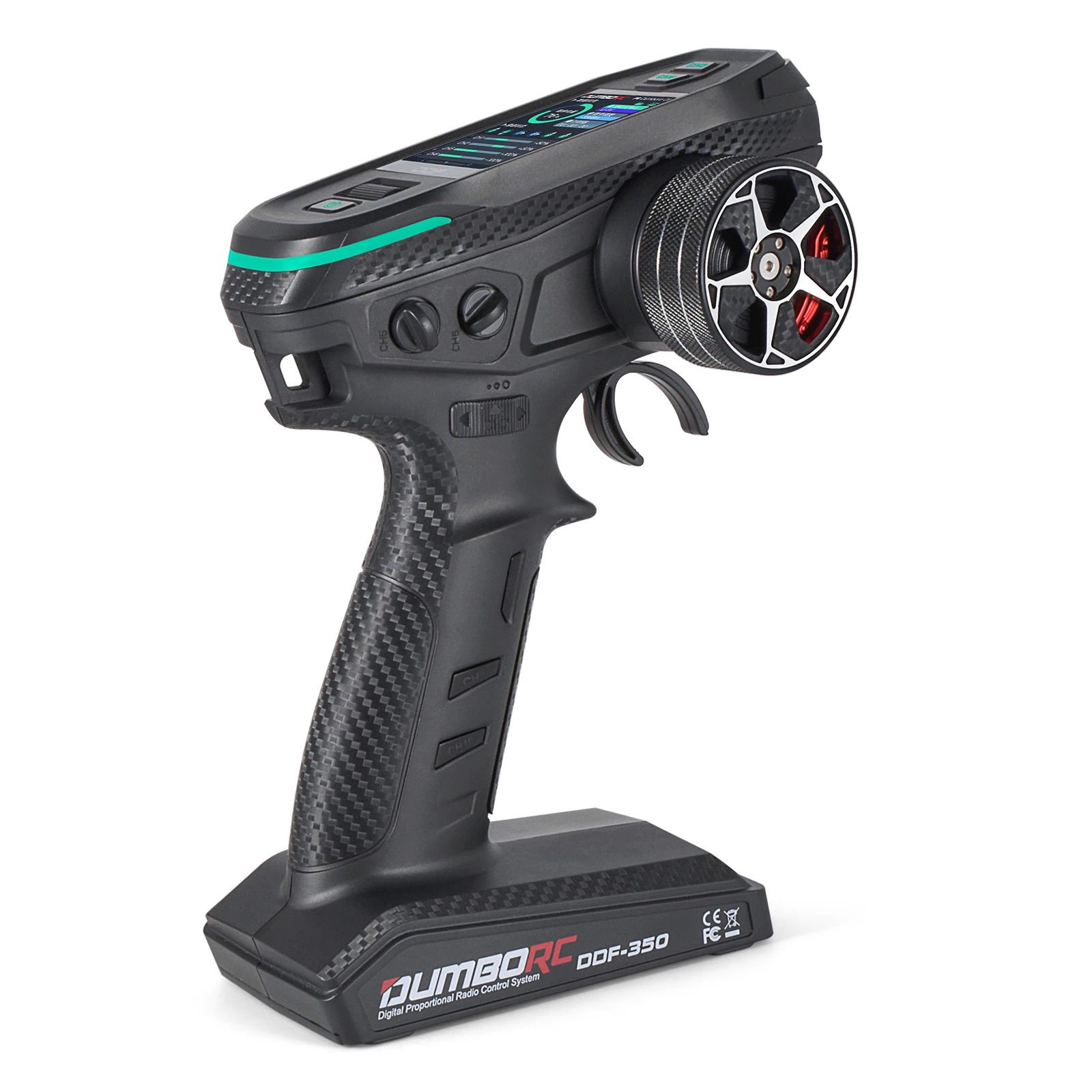 DUMBORC DDF-350 10CH RC Remote Controller 10 Channel 2.4Ghz HD ...