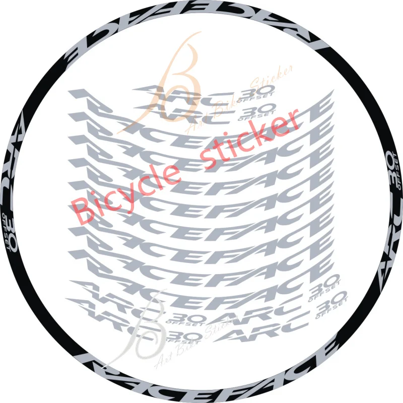 Mountain-bike-High-quality-RACEFACE-arc30-Rim-Decals-Bicycle-tire ...
